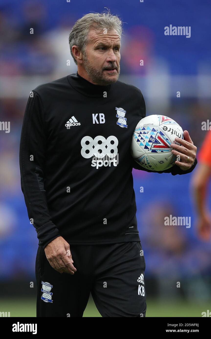 Birmingham City assistant manager Kevin Bond Stock Photo - Alamy