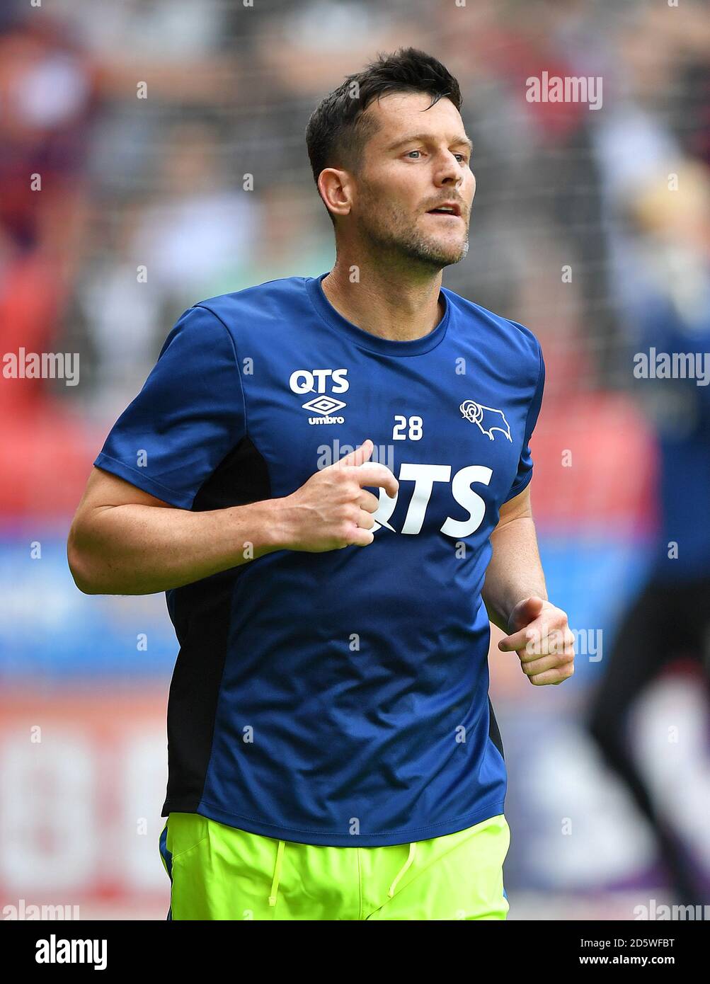 Derby County's David Nugent Stock Photo - Alamy
