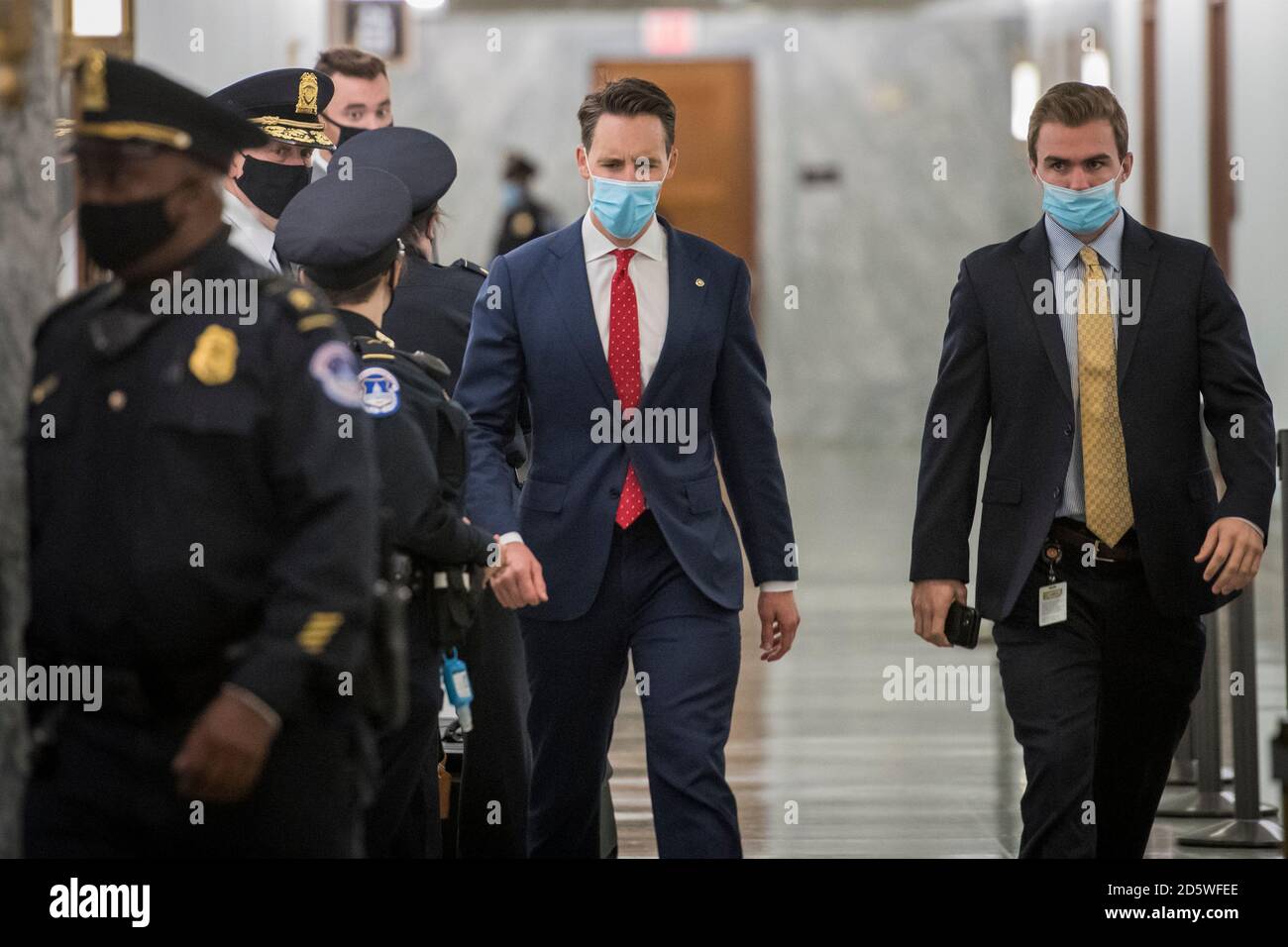 United States Senator Josh Hawley (Republican of Missouri) arrives for ...