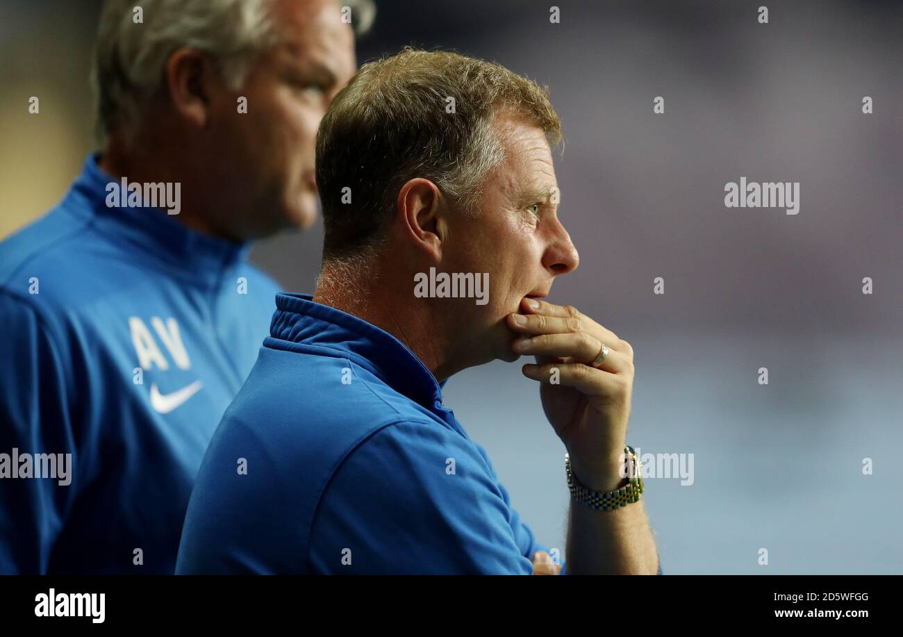 Coventry City's manager Mark Robins Stock Photo - Alamy