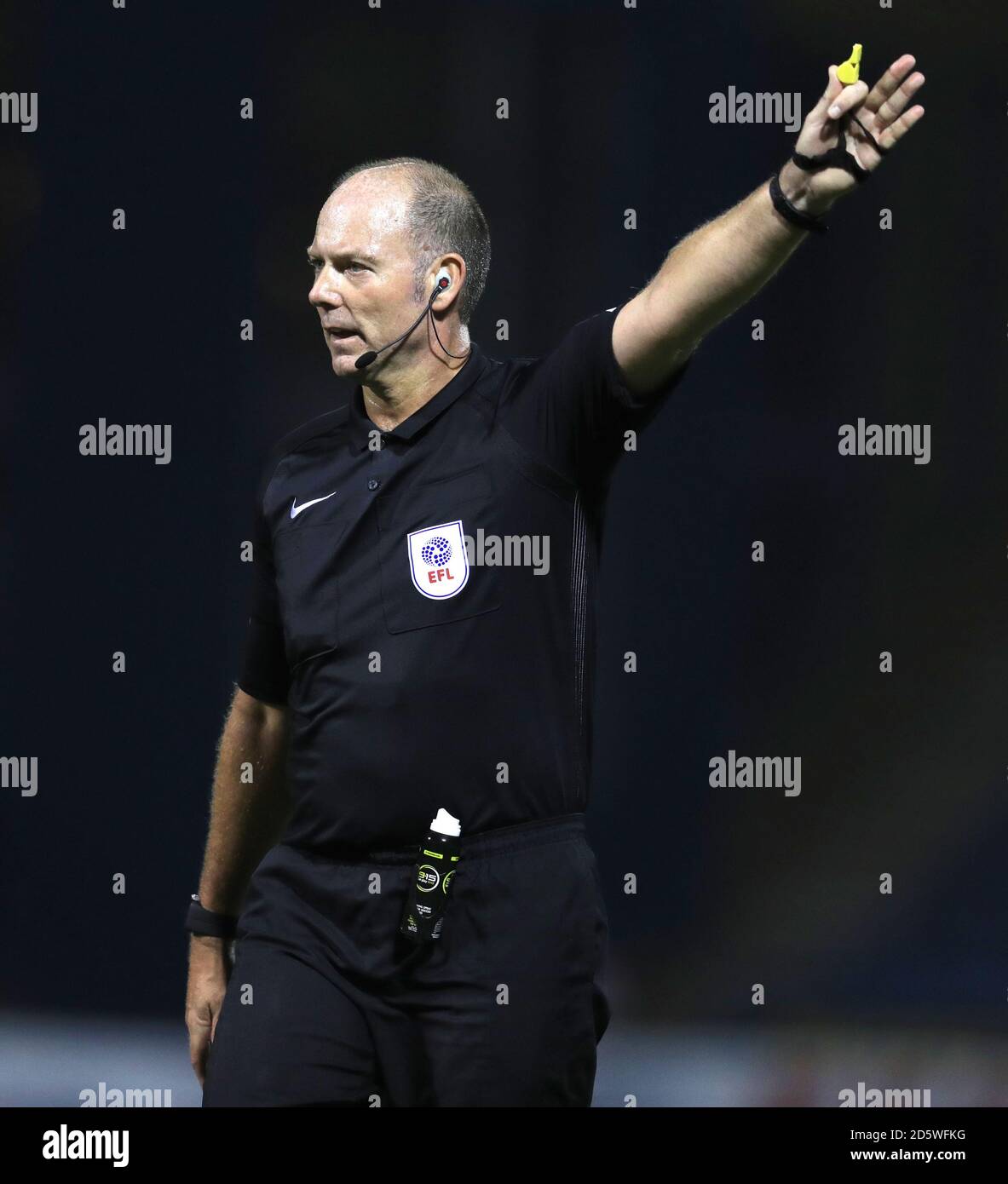 Referee Andy Haines Stock Photo - Alamy