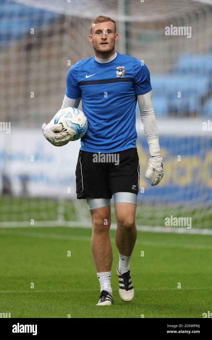 Coventry City goalkeeper Liam O'Brien Stock Photo - Alamy