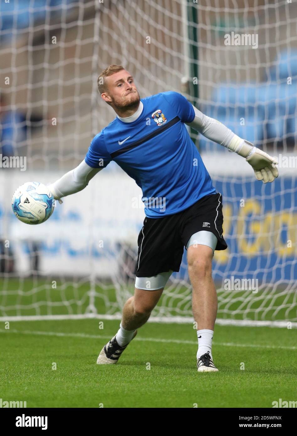 Coventry City goalkeeper Liam O'Brien Stock Photo - Alamy