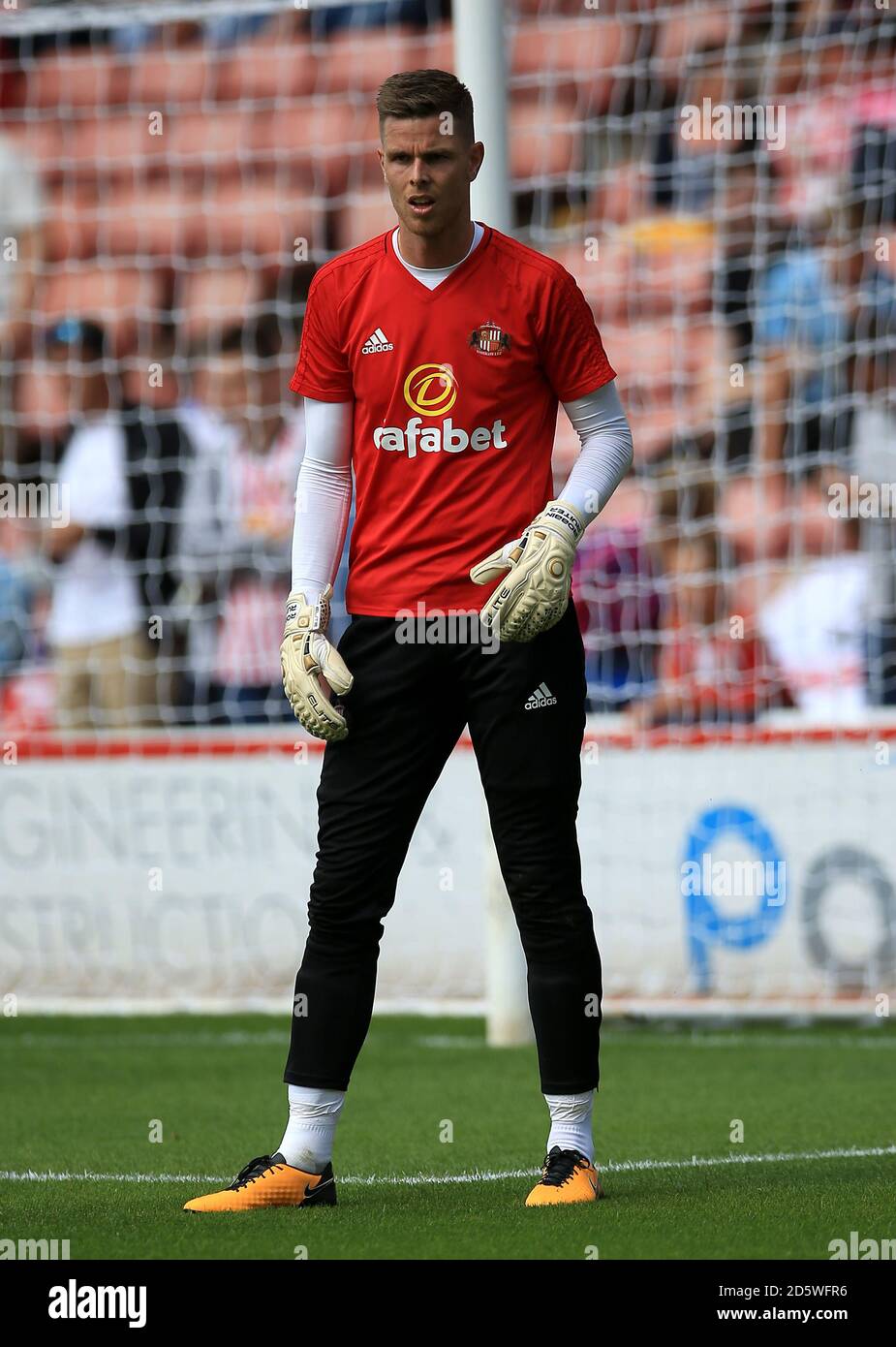 Sunderland goalkeeper Robbin Ruiter Stock Photo - Alamy