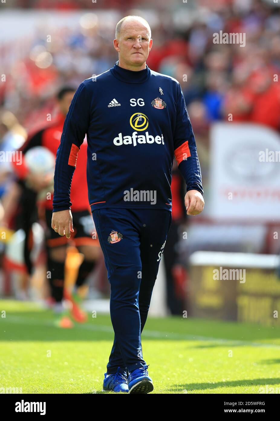 Sunderland's manager Simon Grayson Stock Photo - Alamy