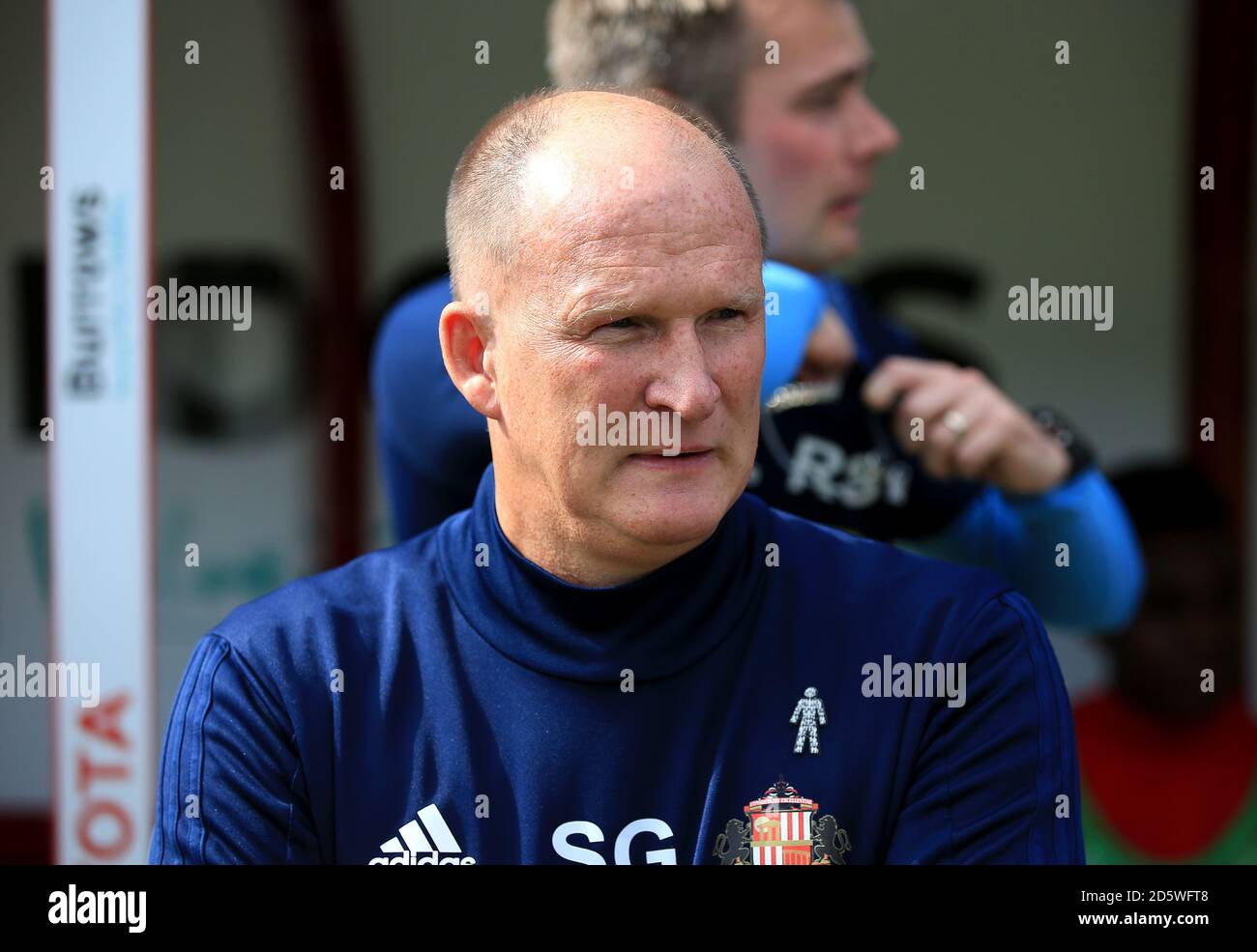 Sunderland's manager Simon Grayson Stock Photo - Alamy