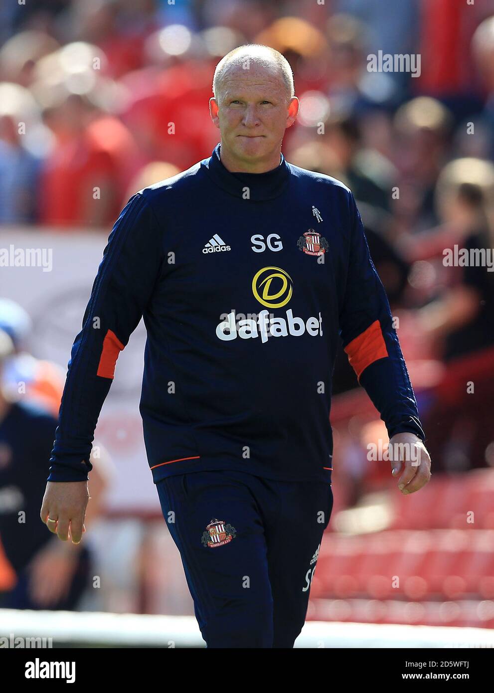 Sunderland's manager Simon Grayson Stock Photo - Alamy