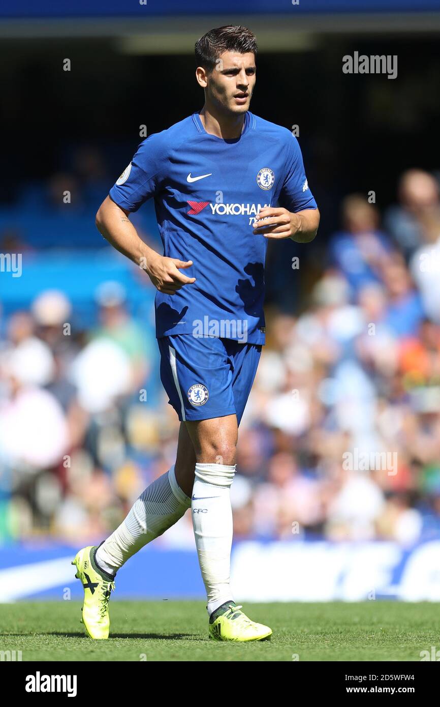 Chelsea's Alvaro Morata Stock Photo - Alamy