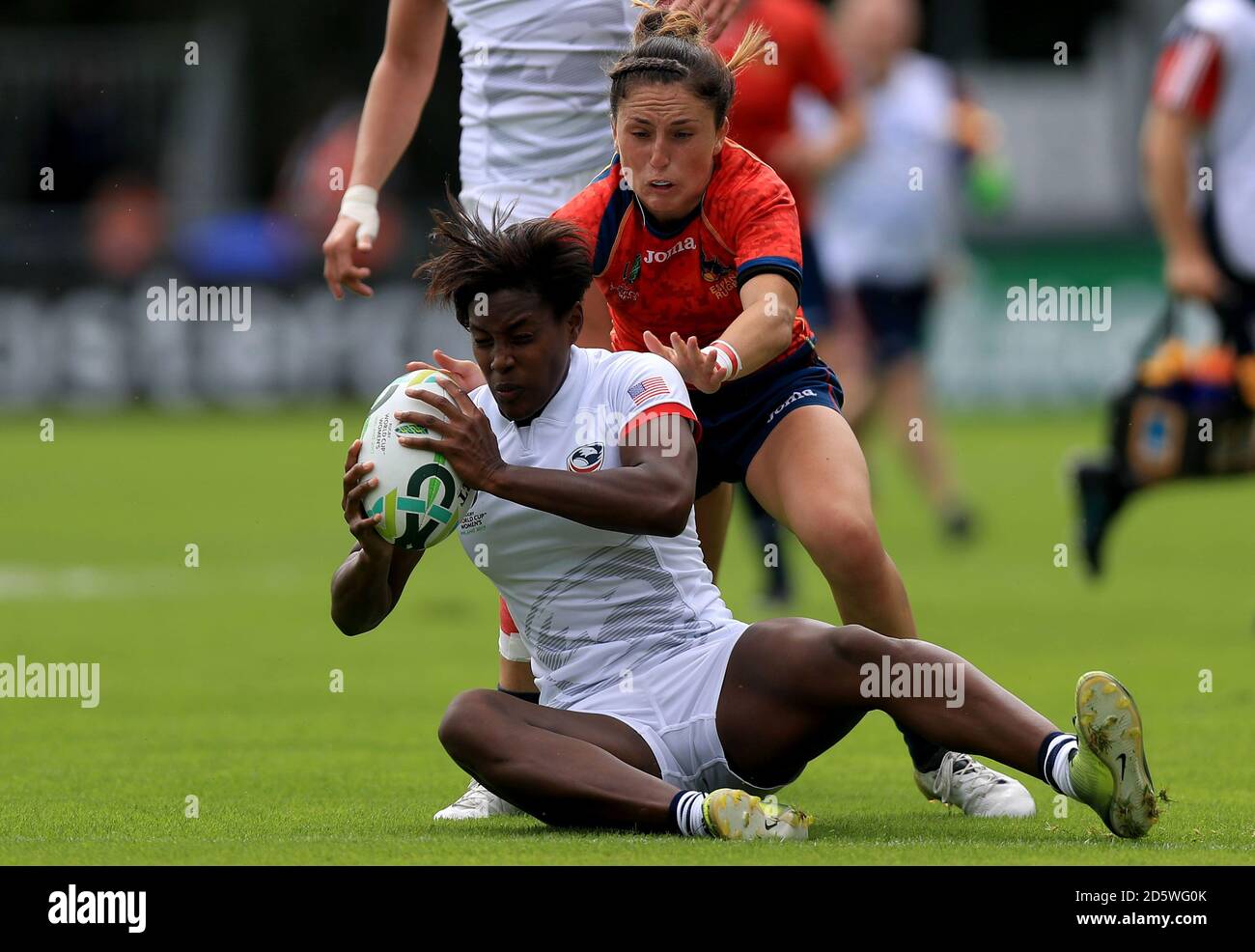 USA's Naya Elena Tapper and Spain's Amaia Erbina Stock Photo - Alamy