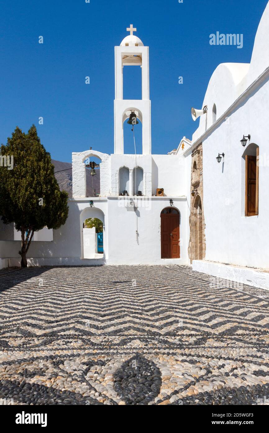 The temple of Holy Mary (Panagia), or Archangel Michael, at Megalo ...