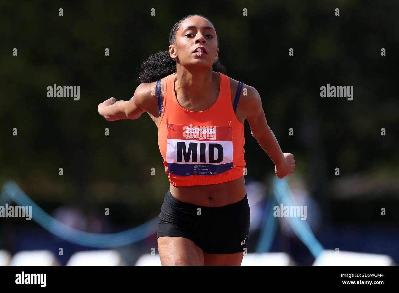 England Midland's Cassie-Ann Pemberton wins second place in the Girls ...