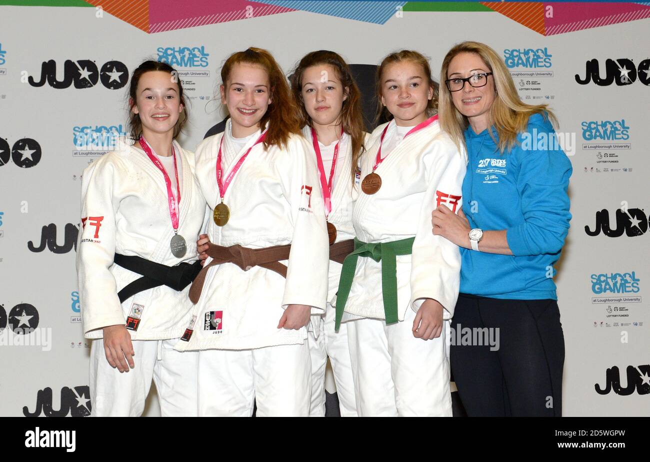 Scotland's Rachel Toule, England's Samantha Gipp, Wales' Ffion Robinson ...