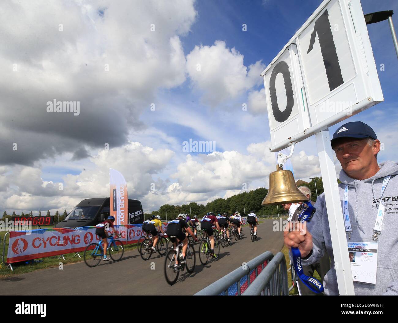 Last lap bell hi-res stock photography and images - Alamy