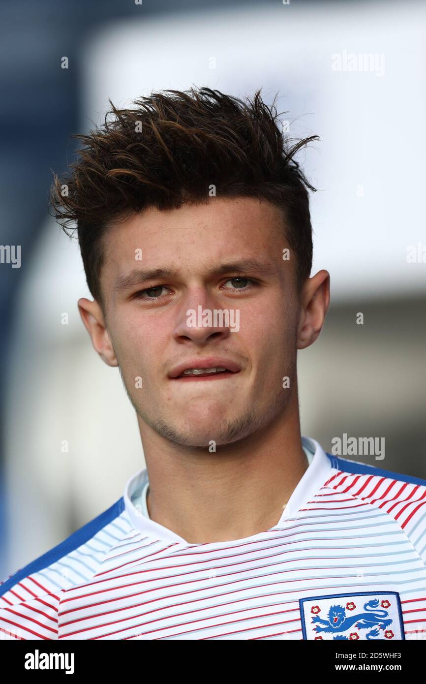 England's George McEachran Stock Photo - Alamy