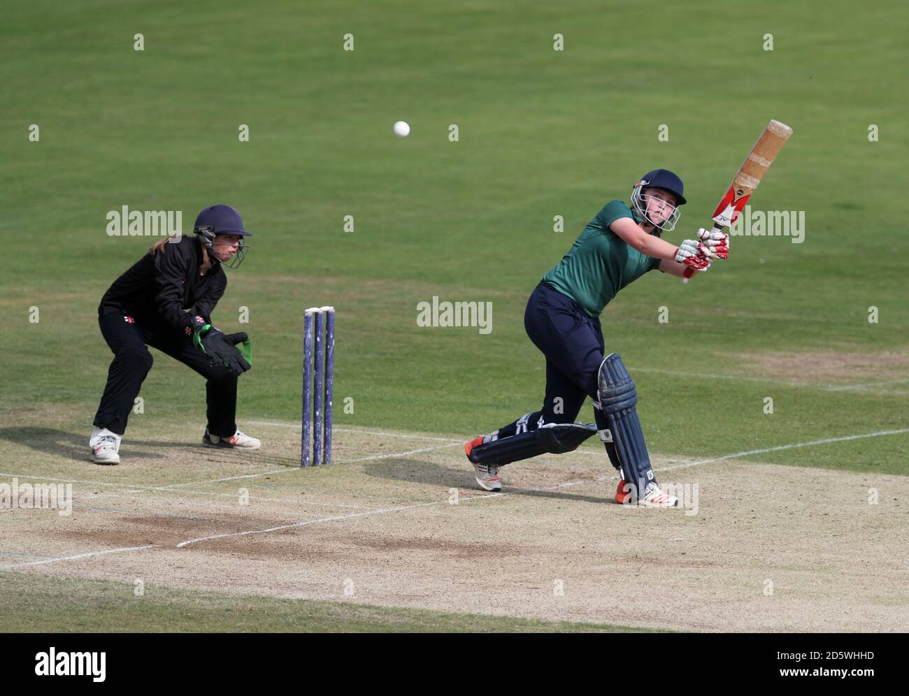 Team Brunt's Grace Ballinger during the Women's Cricket competition ...