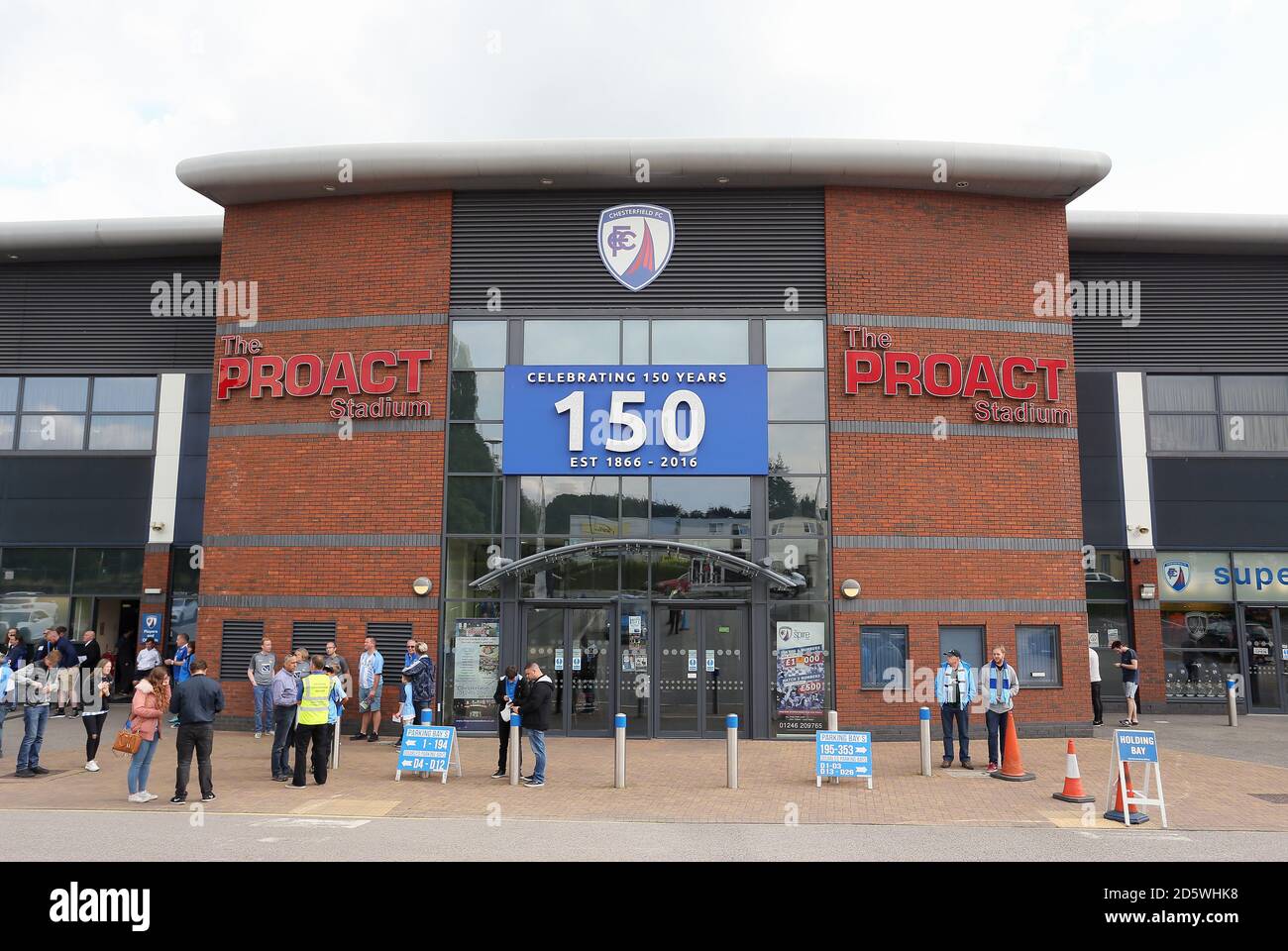 A general exterior view of the Proact Stadium Stock Photo - Alamy