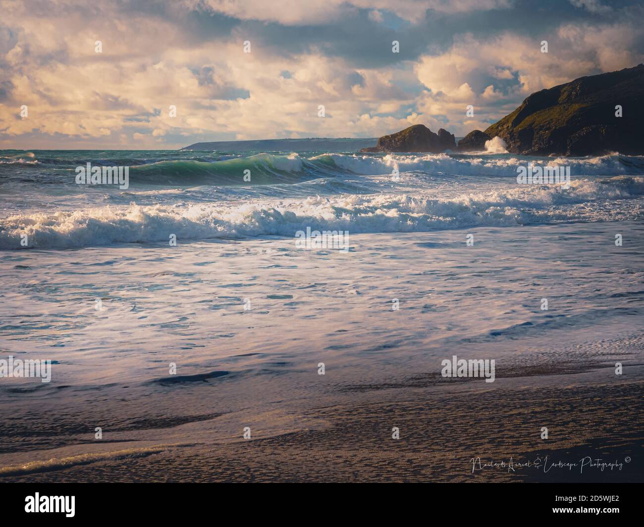Praa Sands, Cornwall, England Stock Photo - Alamy