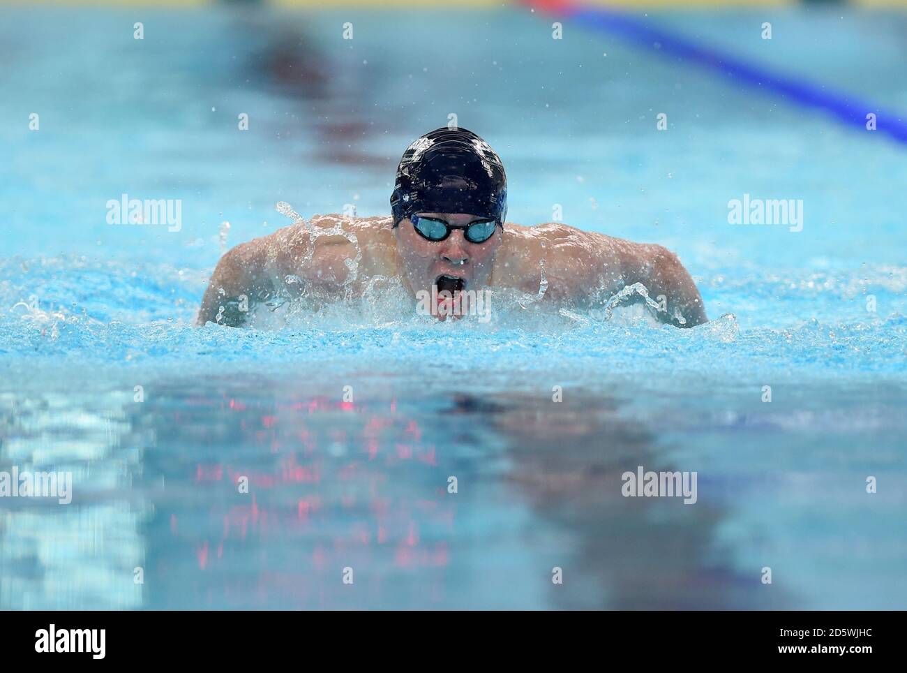 Scotland South East's Archie Goodburn wins the Boys 200m butterfly in ...