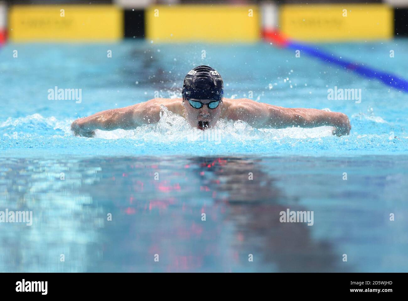 Scotland South East's Archie Goodburn wins the Boys 200m butterfly in ...