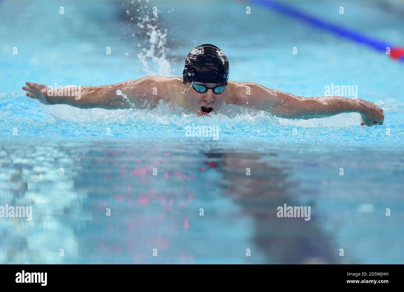 Scotland South East's Archie Goodburn wins the Boys 200m butterfly in ...