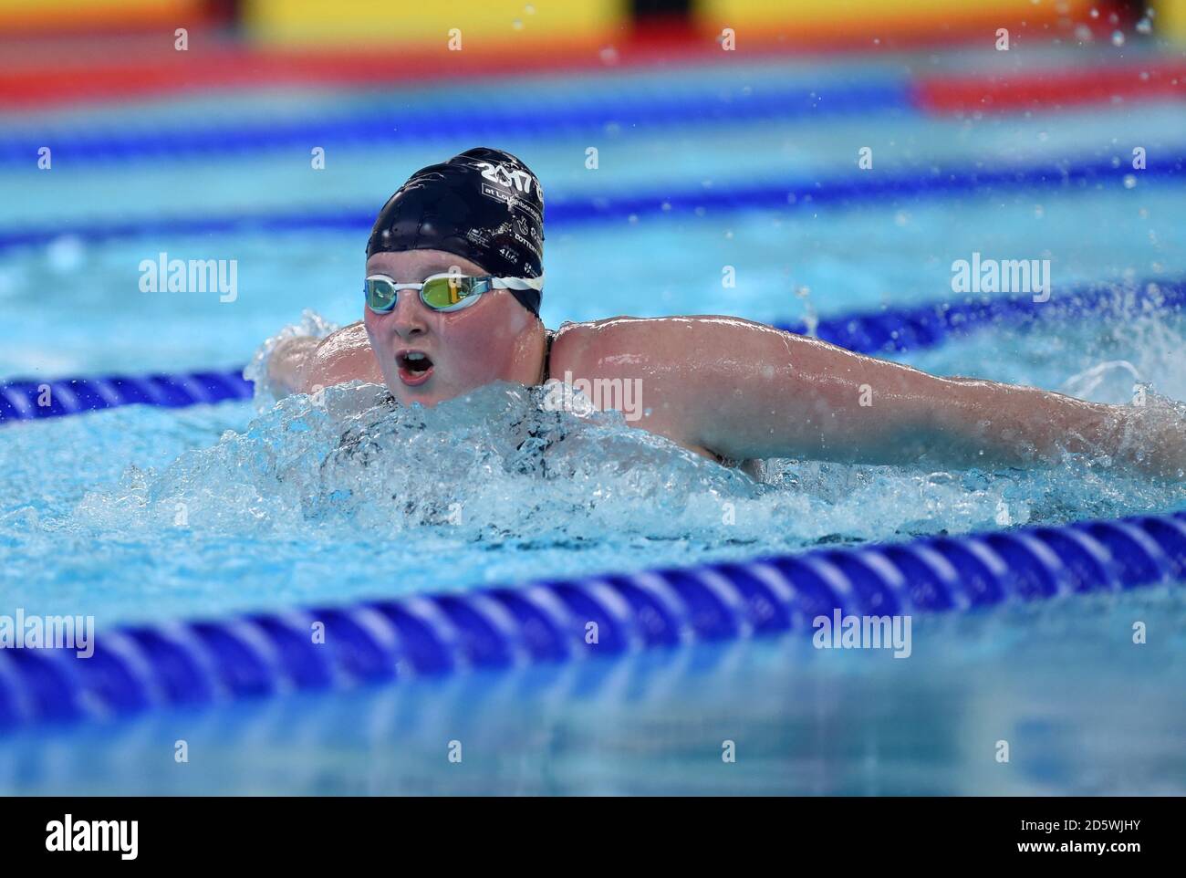 Scotland South East's Cara Smyth in the Girls MC 100m butterfly in the ...