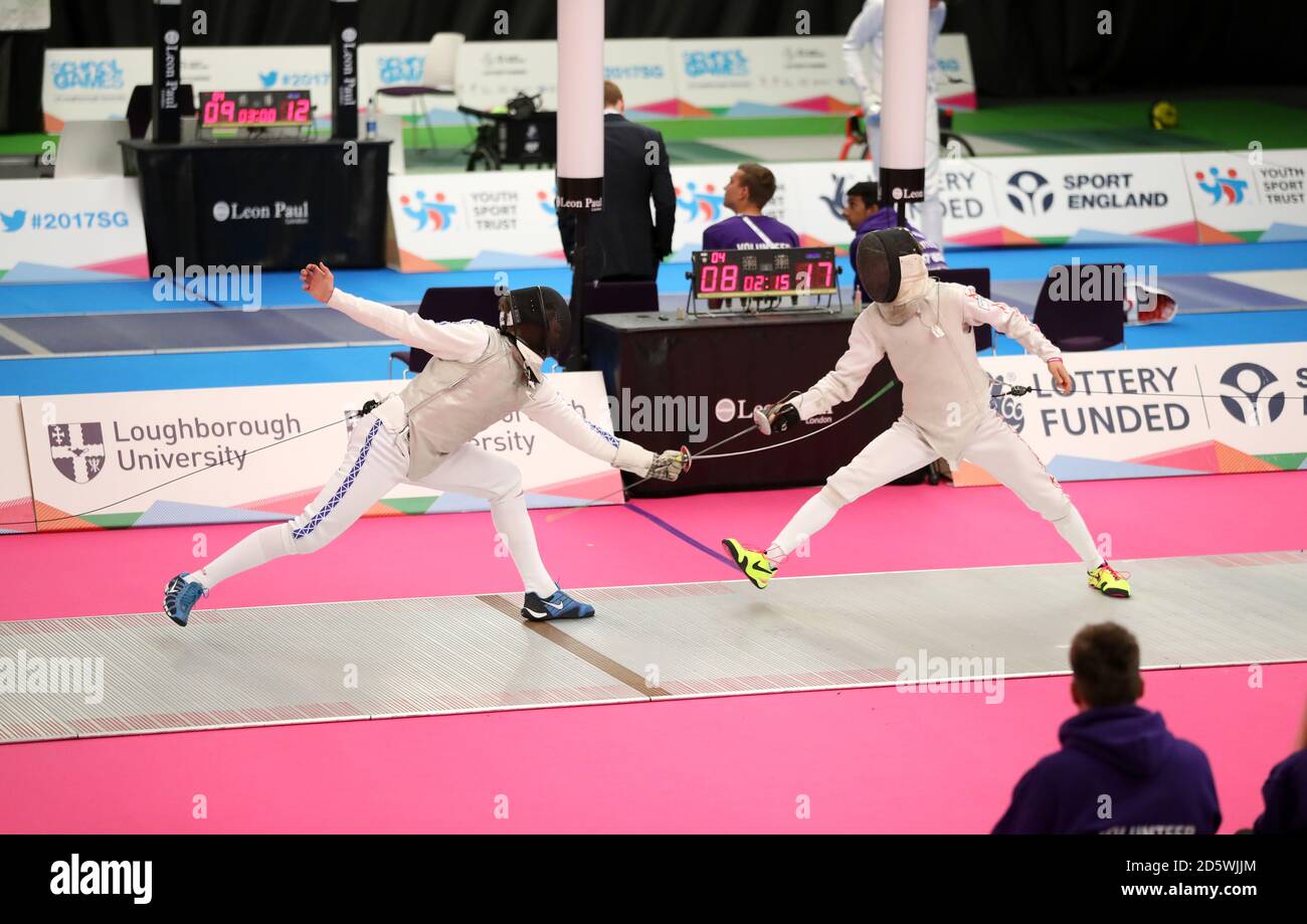 Scotland's Duncan Morrison in action against the England team during ...