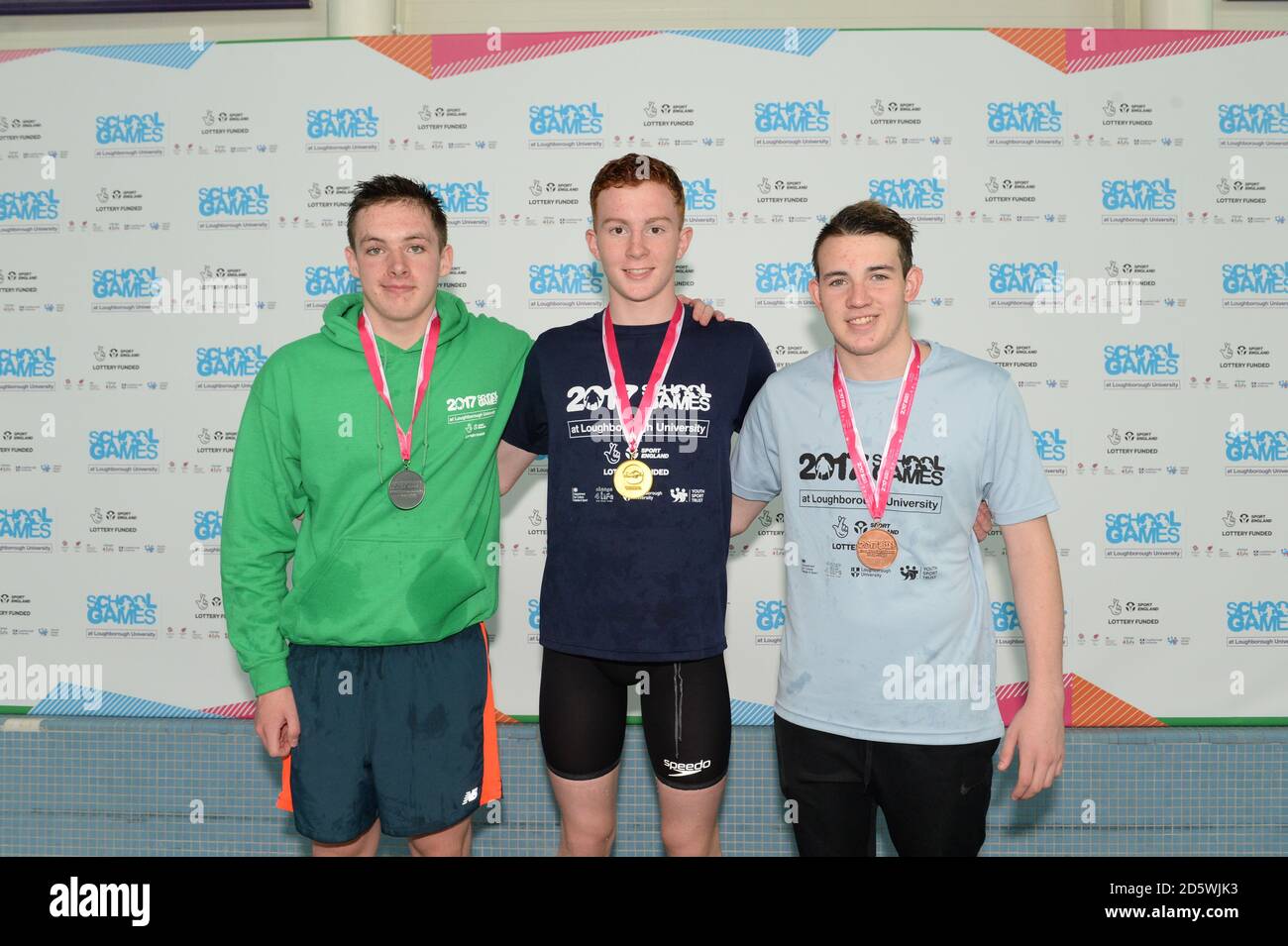 Ireland's Ethan Murtagh (silver), Scotland South East's Archie Goodburn ...