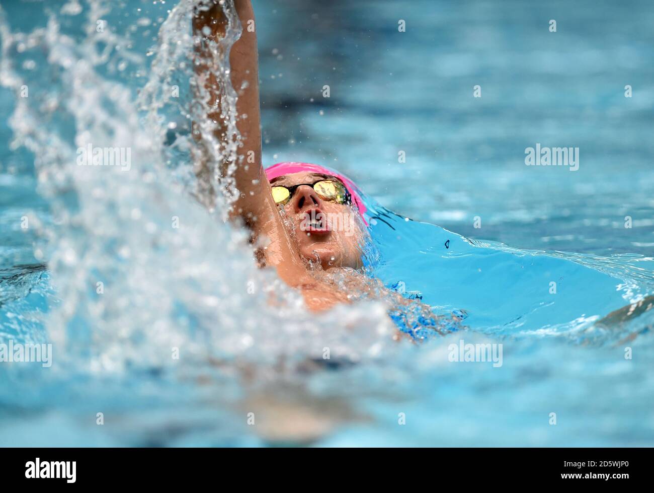 England South's Harry Noble in the Boys 200m Backstroke in the swimming ...