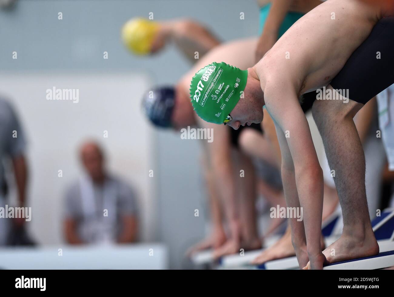 Ireland's Barry McClements in the Boys MC 100m freestyle in the ...