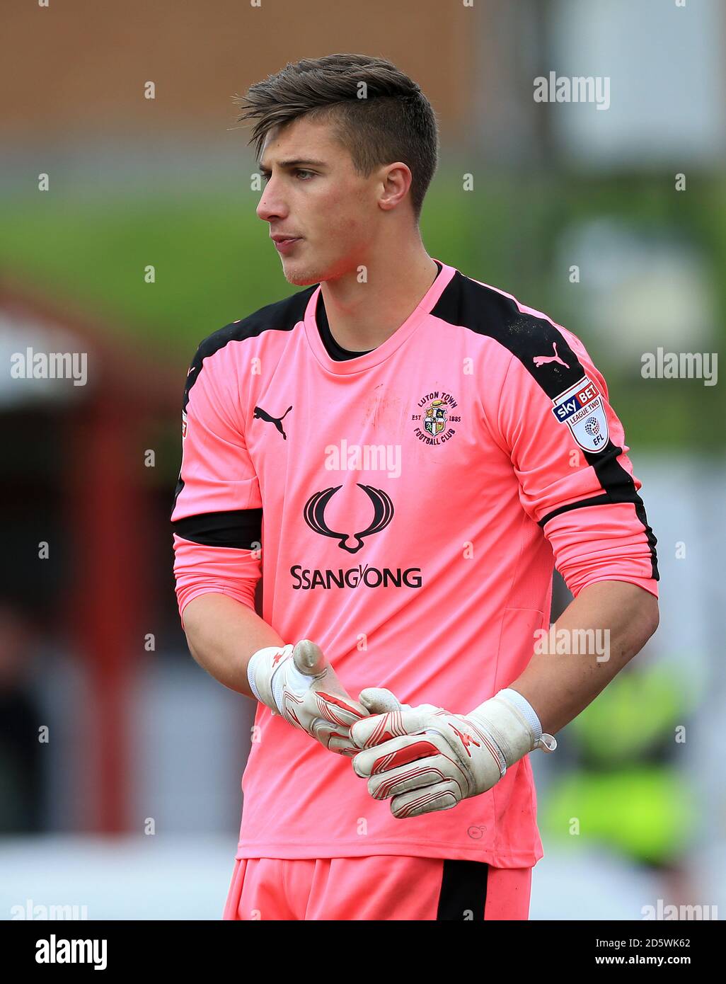 Stuart Moore, Luton Town goalkeeper Stock Photo - Alamy