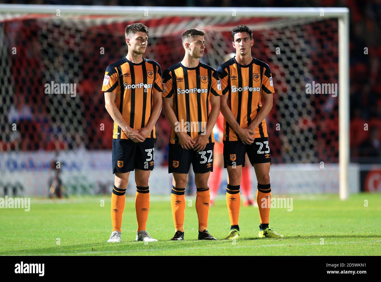 Hull City's Will Annan, Tyler Hamilton and Greg Luer Stock Photo - Alamy