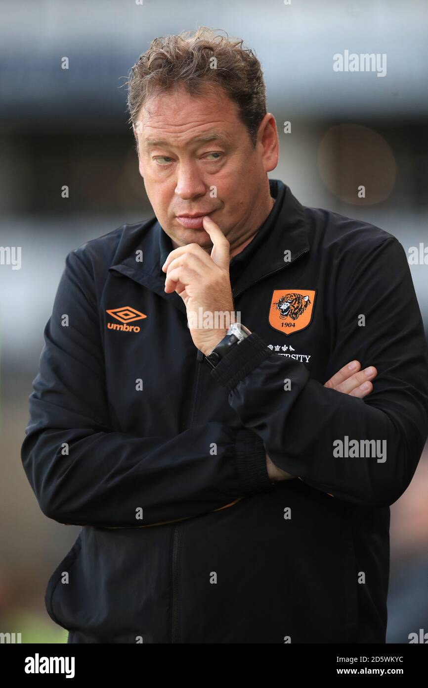 Hull City manager Leonid Slutsky Stock Photo - Alamy
