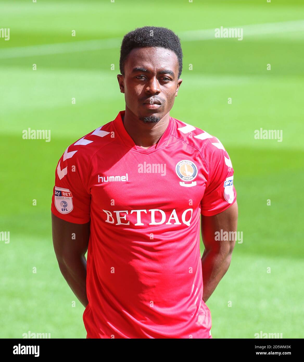 Charlton Athletic's new signing Joe Dodoo Stock Photo - Alamy