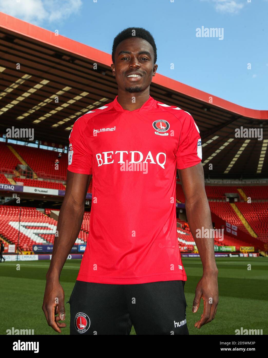 Charlton Athletic's new signing Joe Dodoo Stock Photo - Alamy