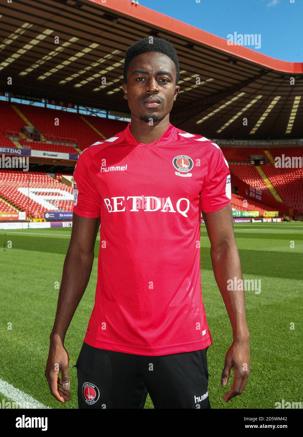 Charlton Athletic's new signing Joe Dodoo Stock Photo - Alamy