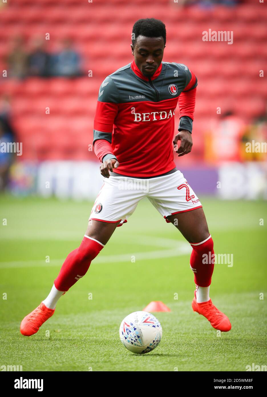Charlton Athletic's new signing Joe Dodoo Stock Photo - Alamy