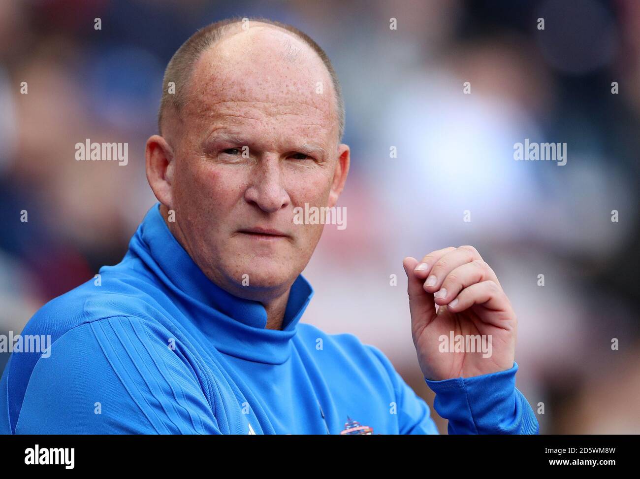 Sunderland's manager Simon Grayson Stock Photo - Alamy