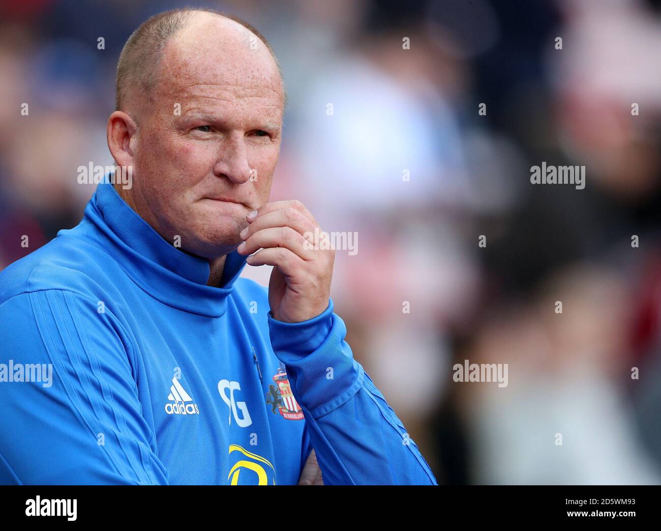 Sunderland's manager Simon Grayson Stock Photo - Alamy
