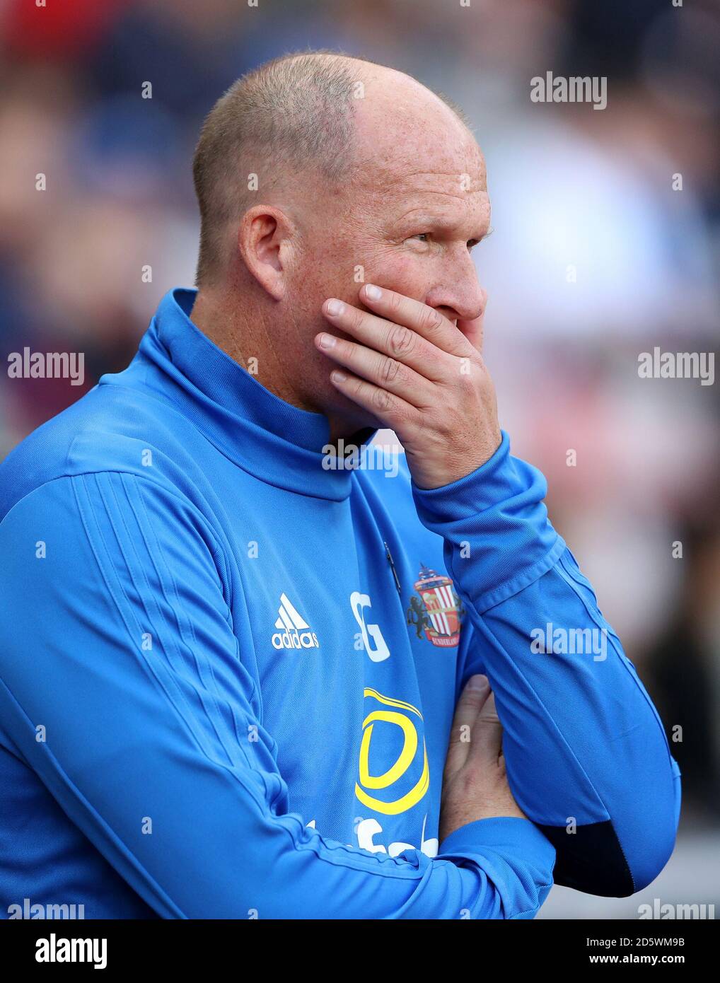 Sunderland's manager Simon Grayson Stock Photo - Alamy