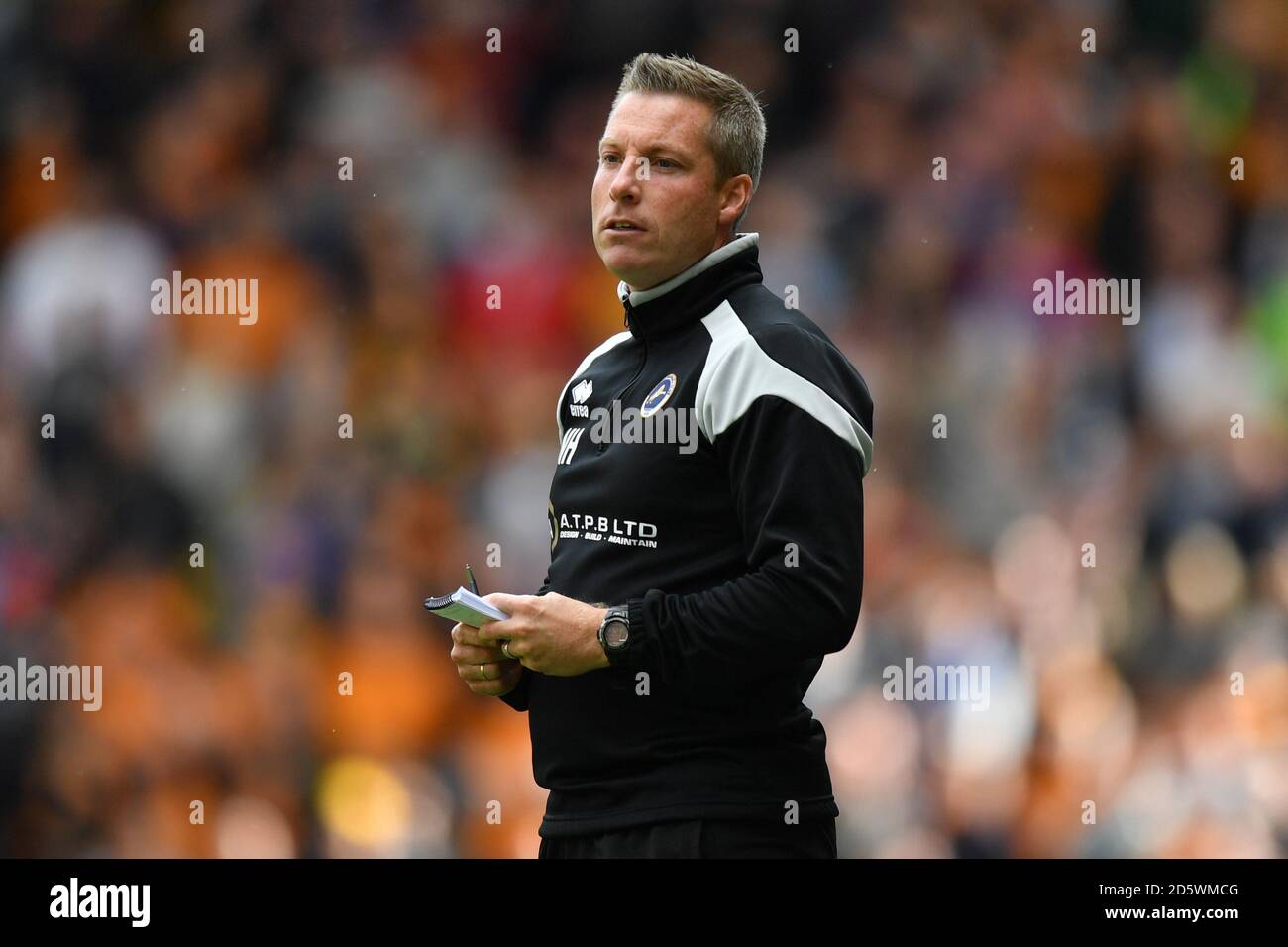 Millwall manager Neil Harris Stock Photo - Alamy