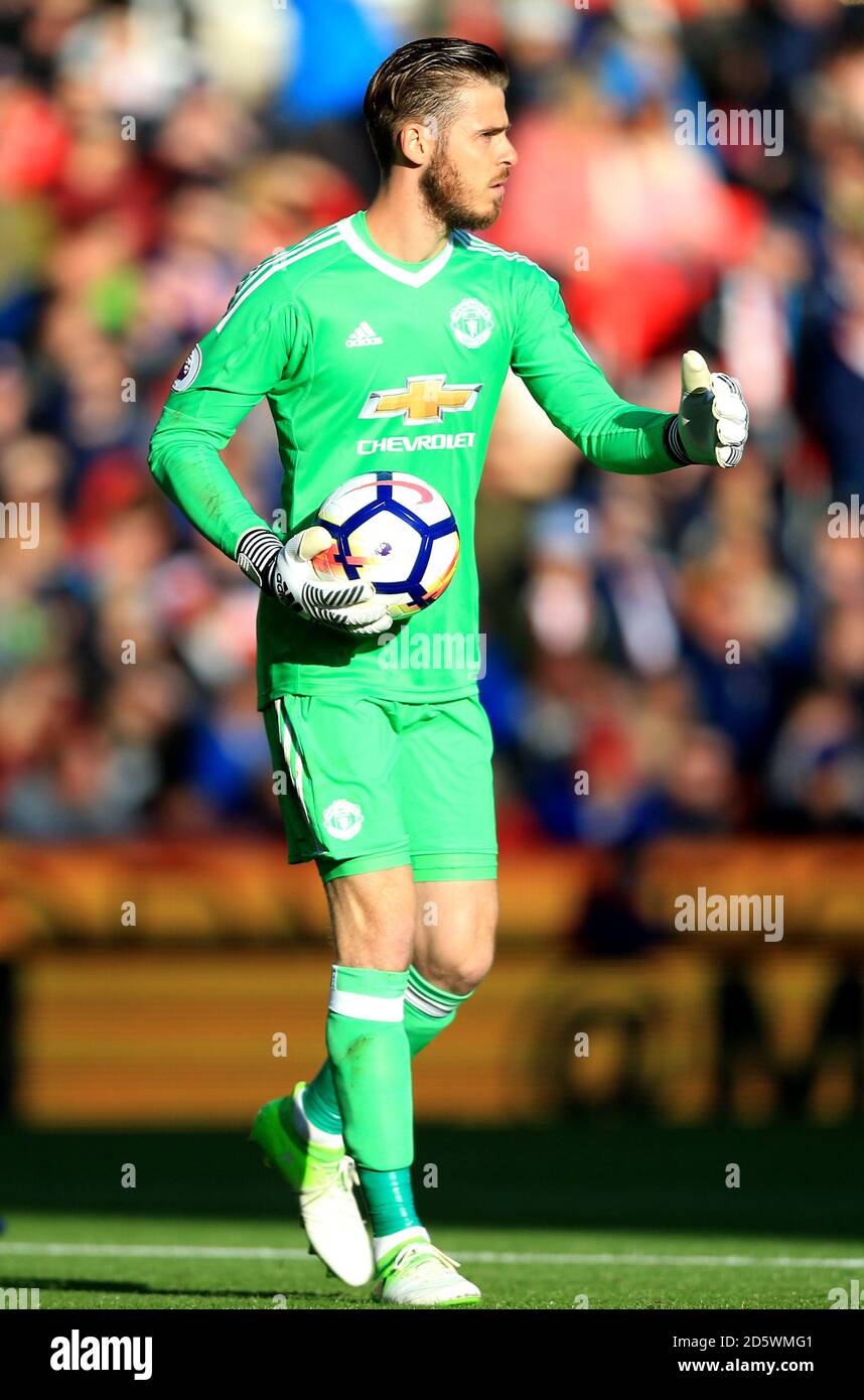 Manchester United goalkeeper David De Gea Stock Photo - Alamy