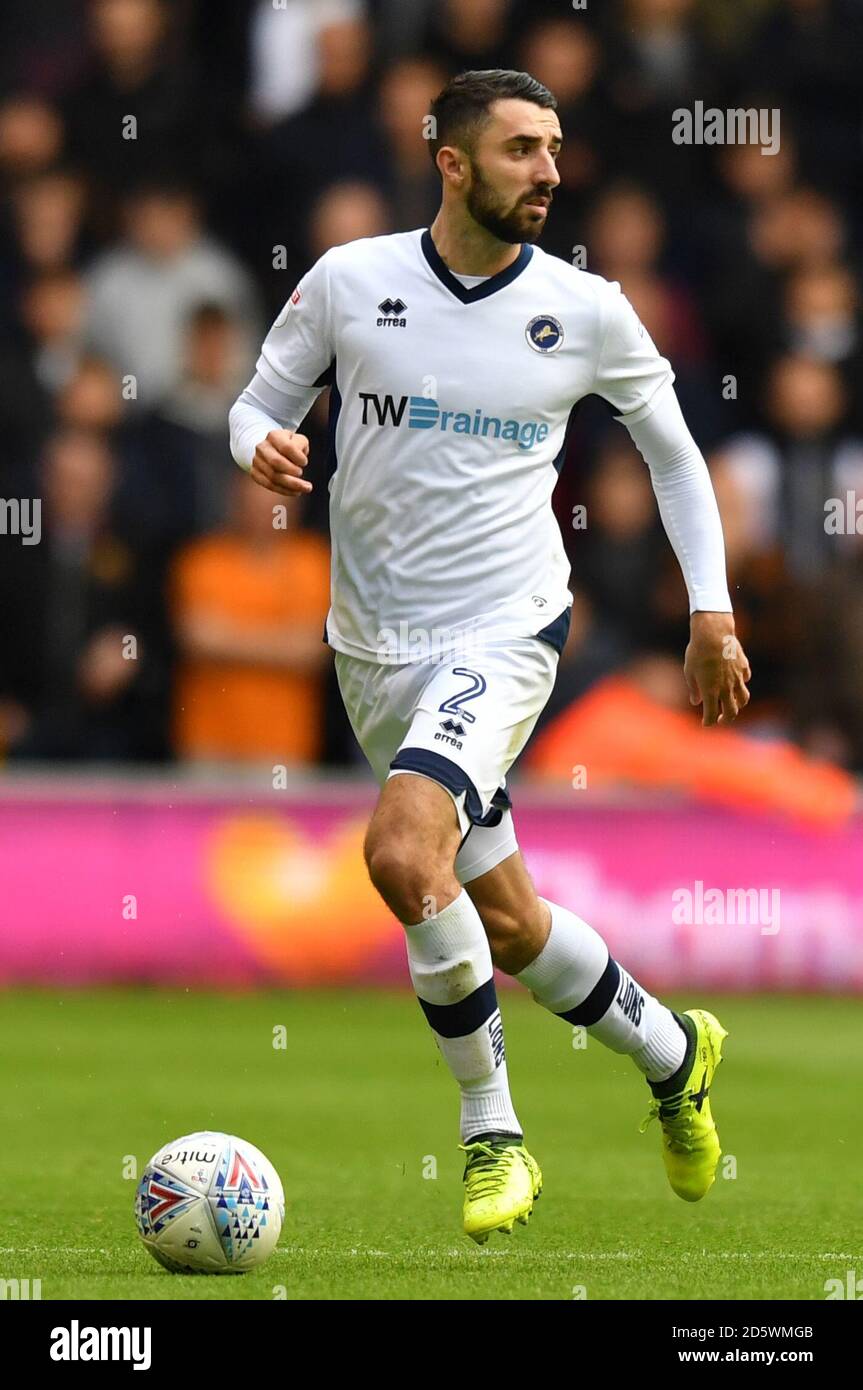 Millwall's Conor McLaughlin Stock Photo - Alamy