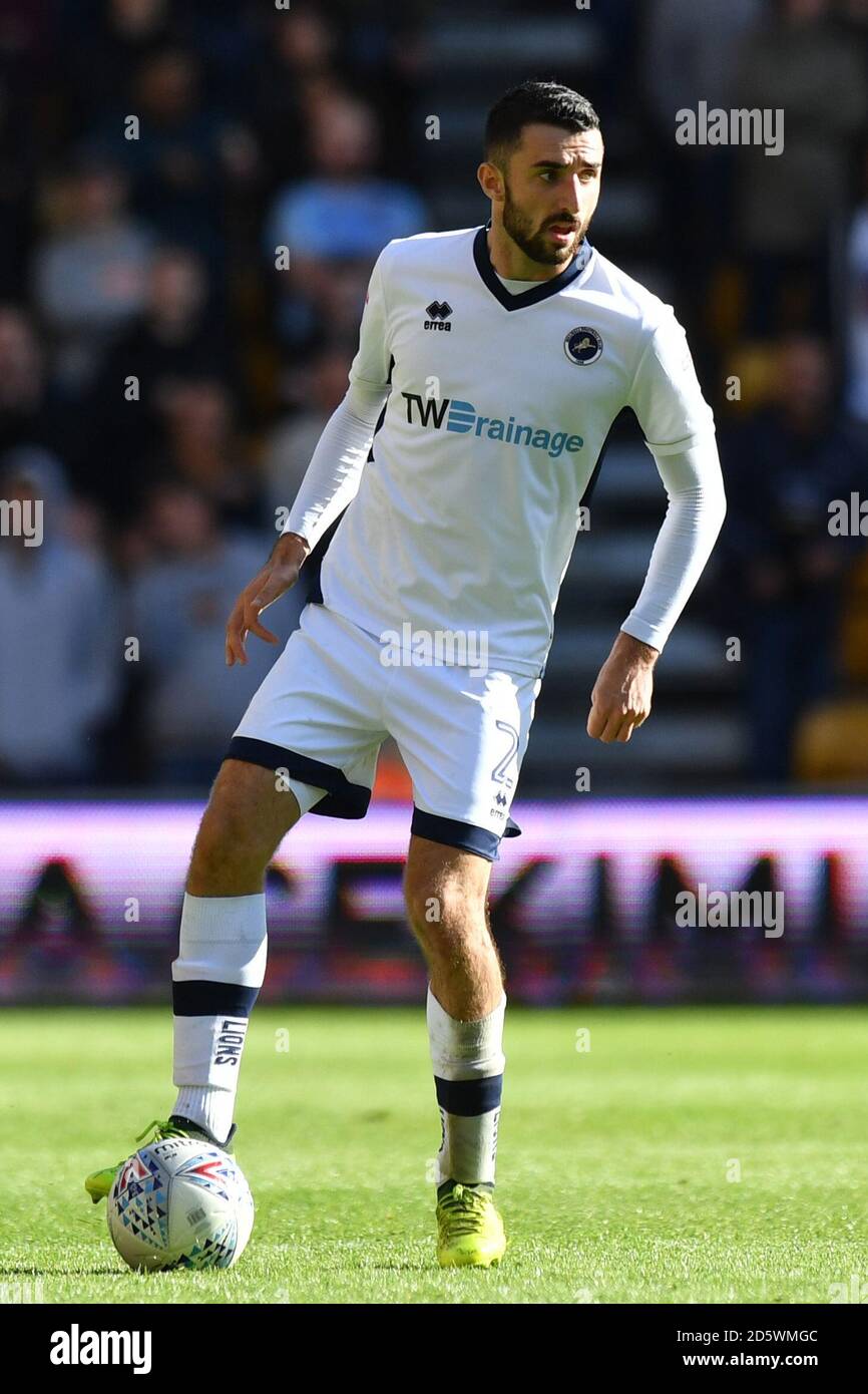 Millwall's Conor McLaughlin Stock Photo - Alamy