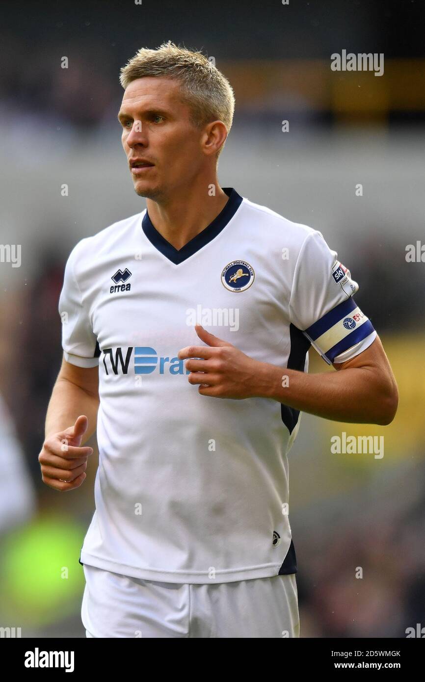 Millwall's Steve Morison Stock Photo - Alamy