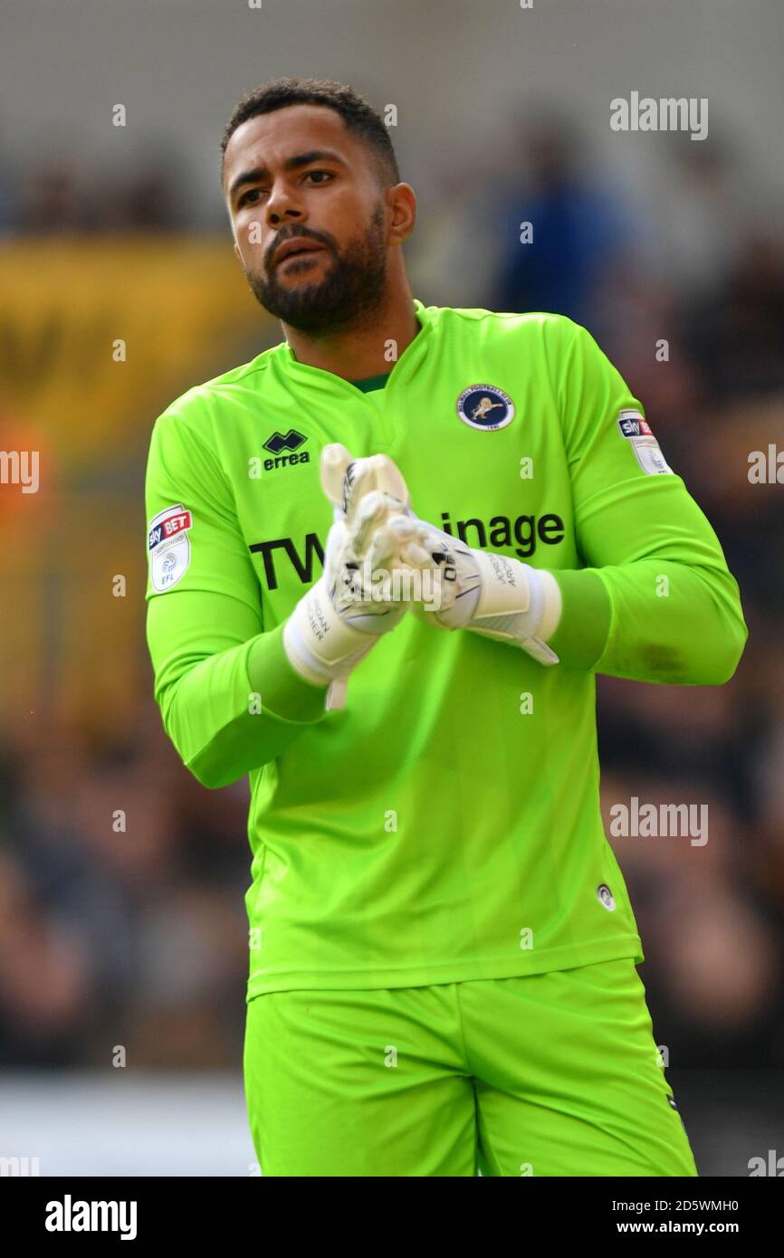 Millwall's Jordan Archer Stock Photo - Alamy