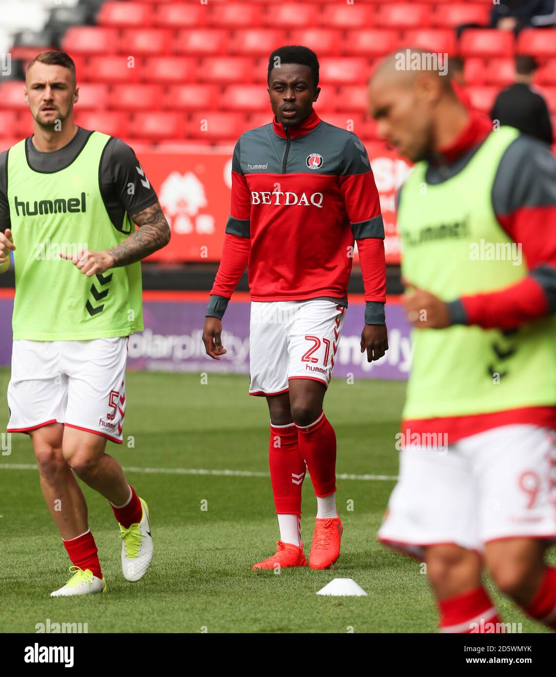 Charlton Athletic's new signing Joe Dodoo Stock Photo - Alamy