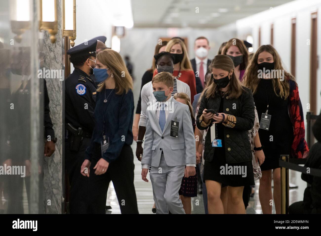 Amy barrett judge and children hi-res stock photography and images - Alamy