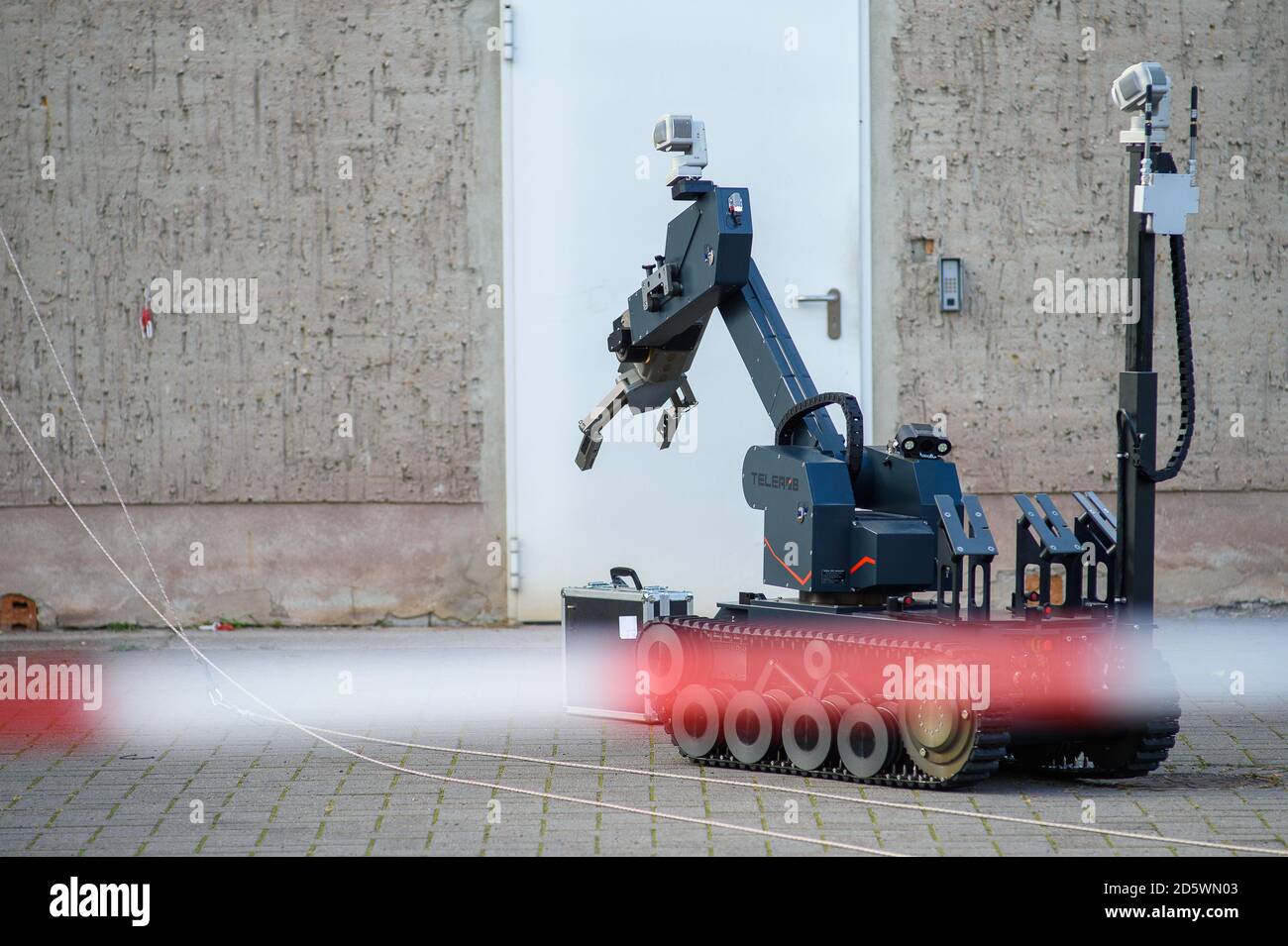 Magdeburg, Germany. 05th Oct, 2020. A remote control manipulator of the ...
