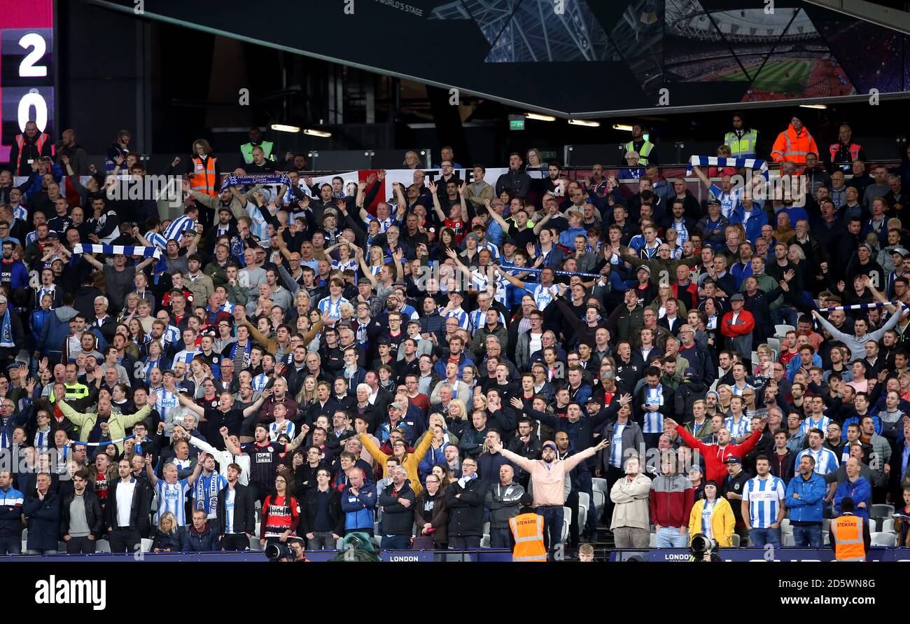 Soccer football fan fans gv stands hi-res stock photography and images ...