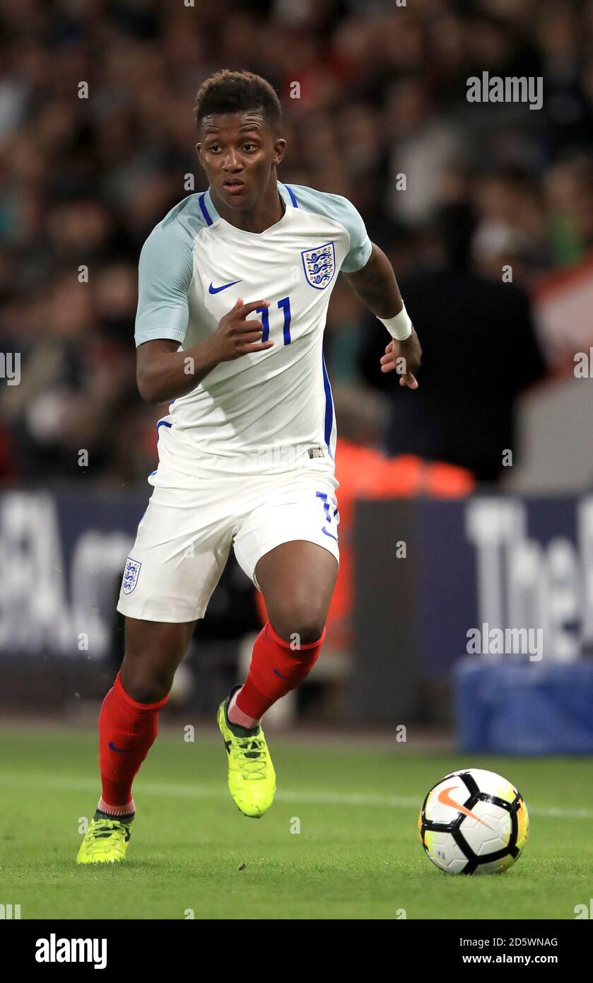 England's Demarai Gray Stock Photo - Alamy